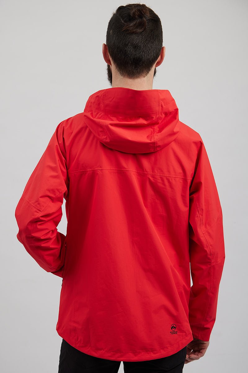 Waterproof 2.5L Jacket - Coral Red – Gnarly Peaks